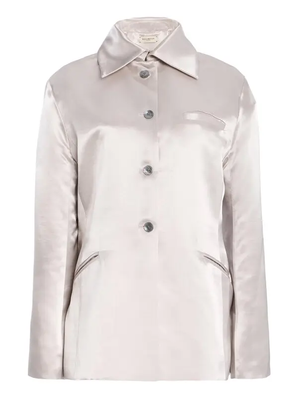 KALLMEYER Luca Cotton Blazer - Silver