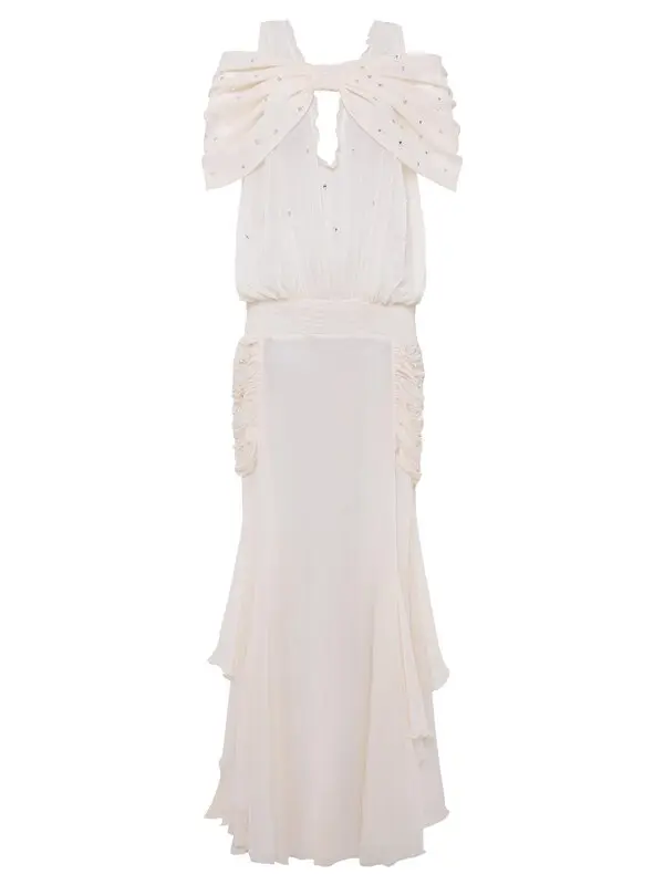 SIEDRES Blair Maxi Dress - Ivory