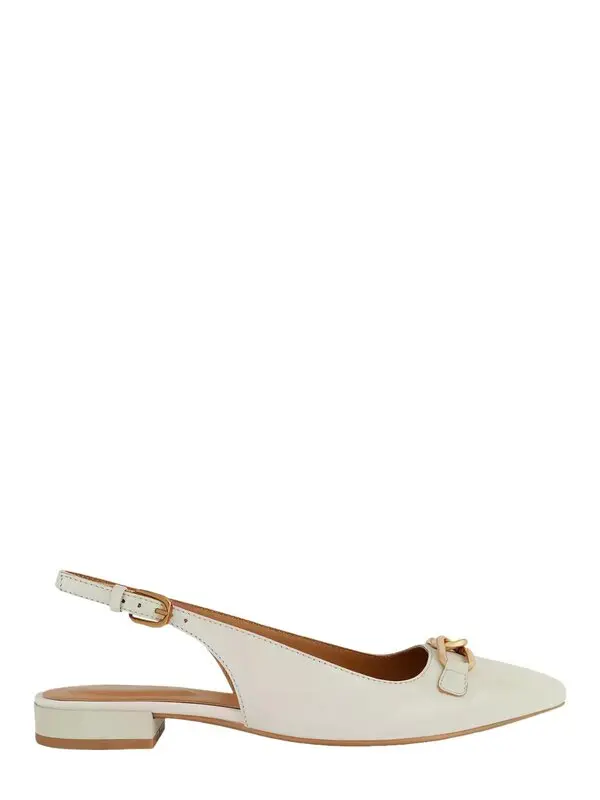Geox Charyssa Slingback Pumps - White