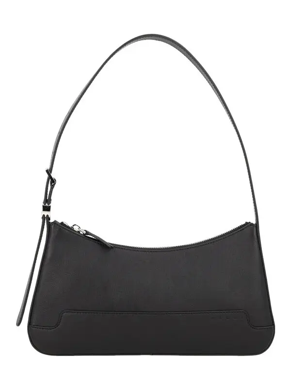 Marni Leather Shoulder Bag - Black
