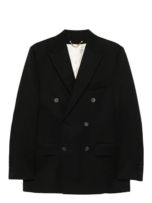 Golden Goose Double Breasted Jacket - Black