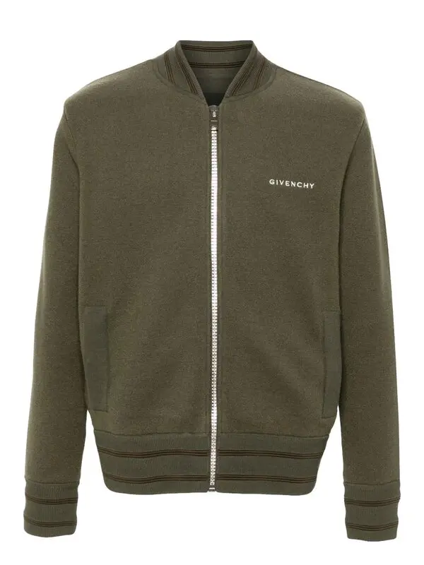 Givenchy Wool Fleece Jacket - Brown