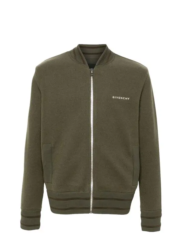 Givenchy Wool Fleece Jacket - Brown