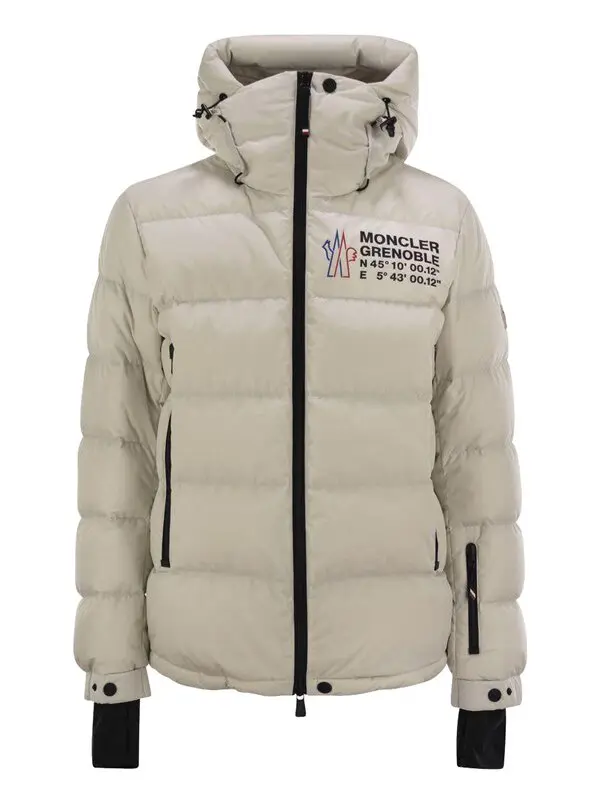Moncler Isonrto Short Down Jacket - White
