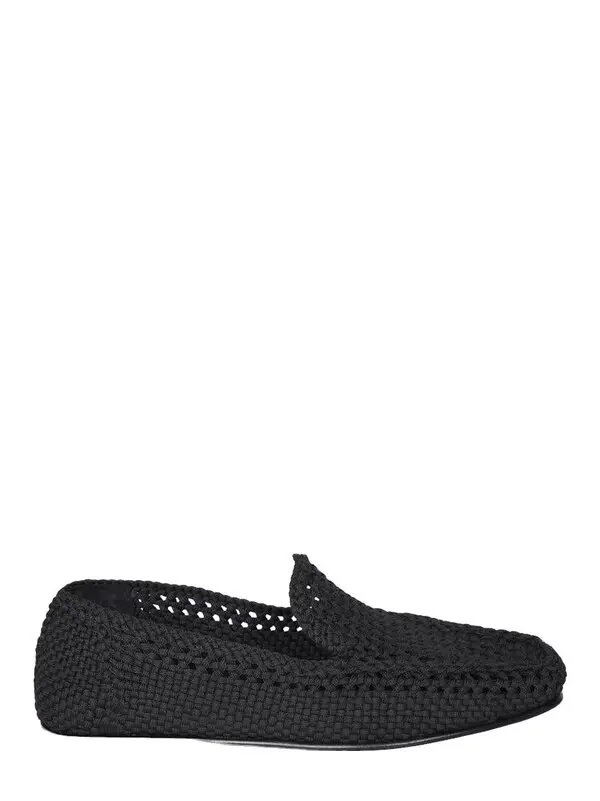 Dolce & Gabbana Crochet Loafer - Black