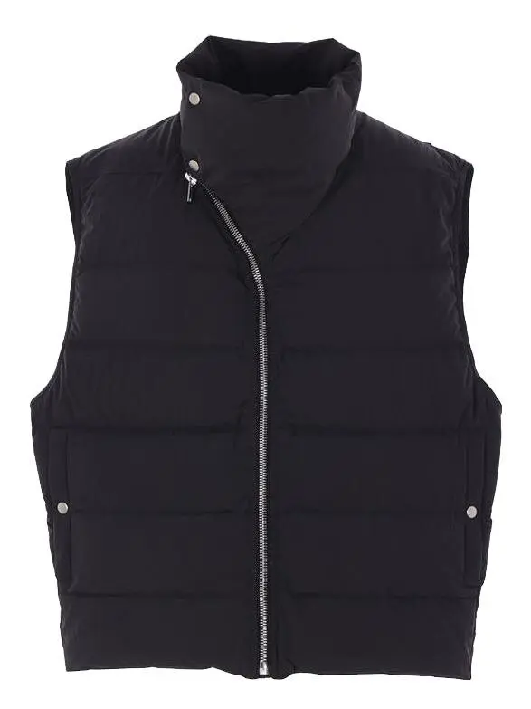 Rick Owens Sleeveless Down Jacket - Black