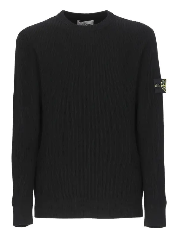 Stone Island Sweater - Black