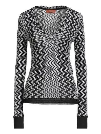 Missoni Sweater In Wool And Viscose - Black