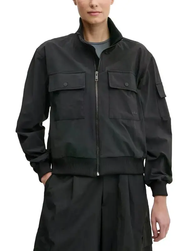 Adidas Flap-pockets Bomber Jacket - Black