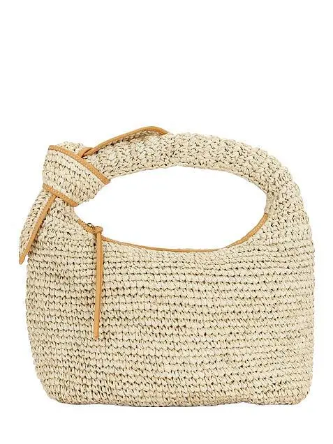 Poolside The Josie Shoulder Bag - Mixed Natural
