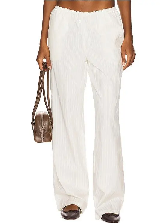 Lioness In Bloom Pant - Ivory