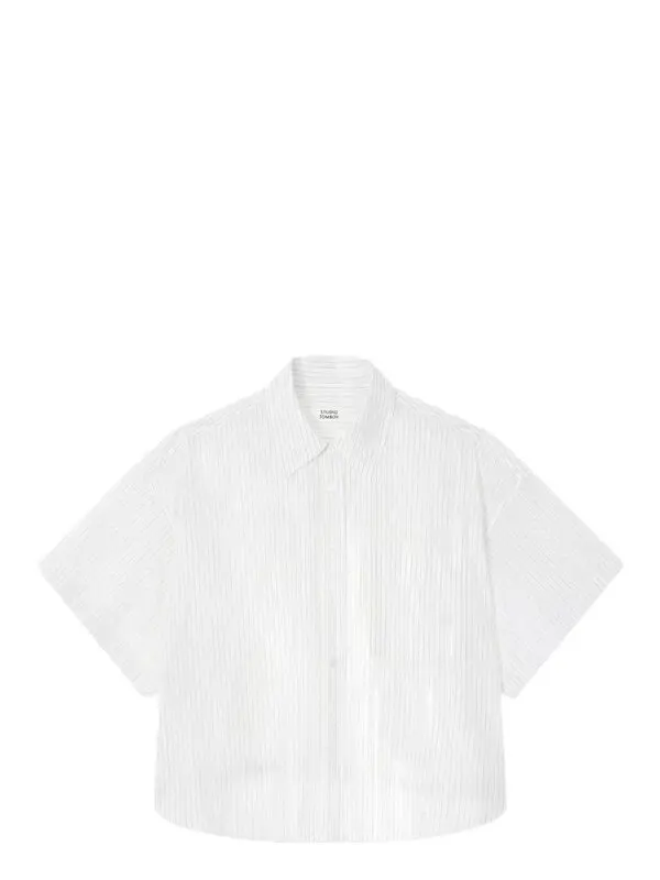 STUDIO TOMBOY Striped Shirt - White