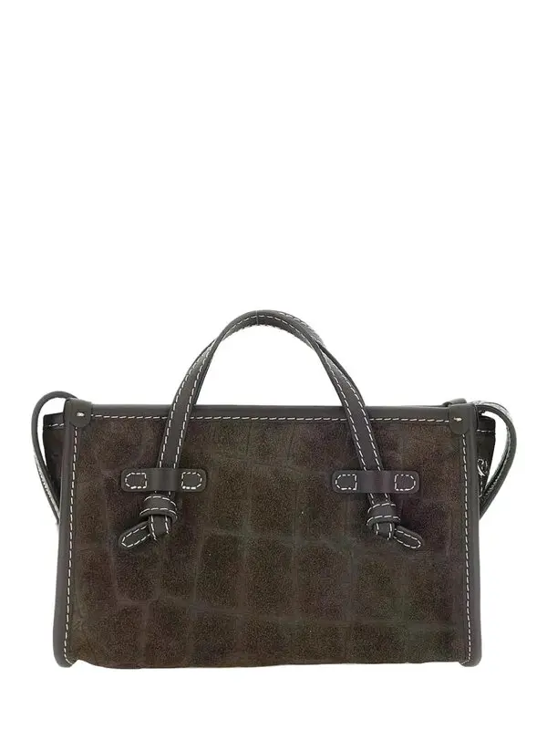 MARCELLA CLUB Crocodile-effect Tote Bag - Brown