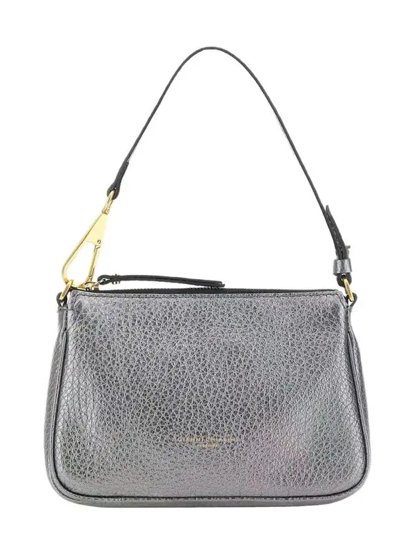 GIANNI CHIARINI Metallic Shoulder Bag - Silver