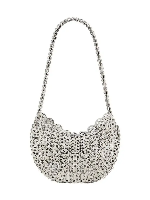Rabanne 1969 Moon Pochette - Silver