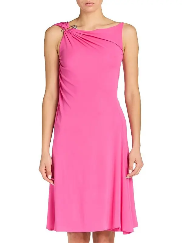 Versace Draped Cocktail Dress - Dragon Fru