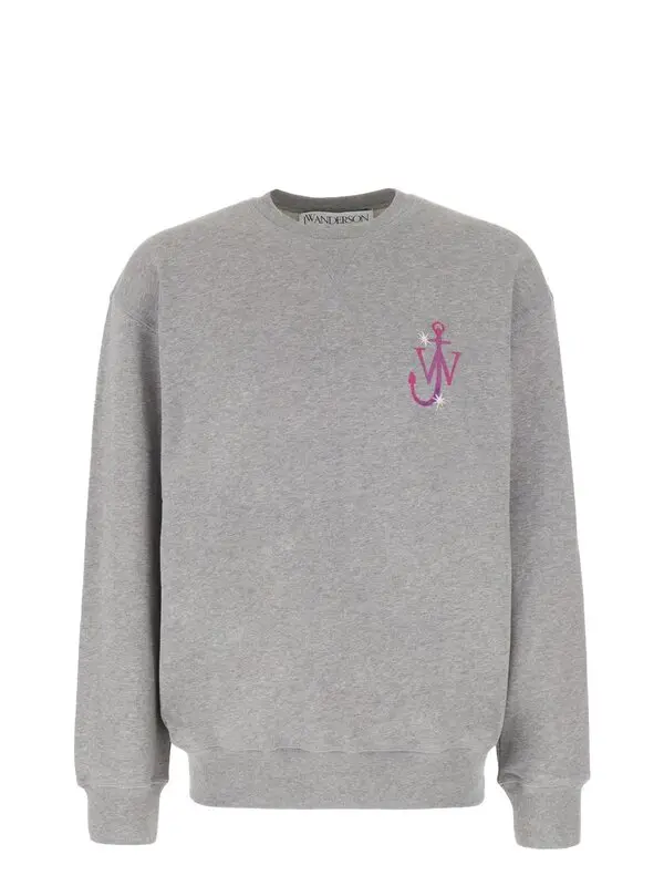 JW Anderson Cotton Sweatshirt - Grey