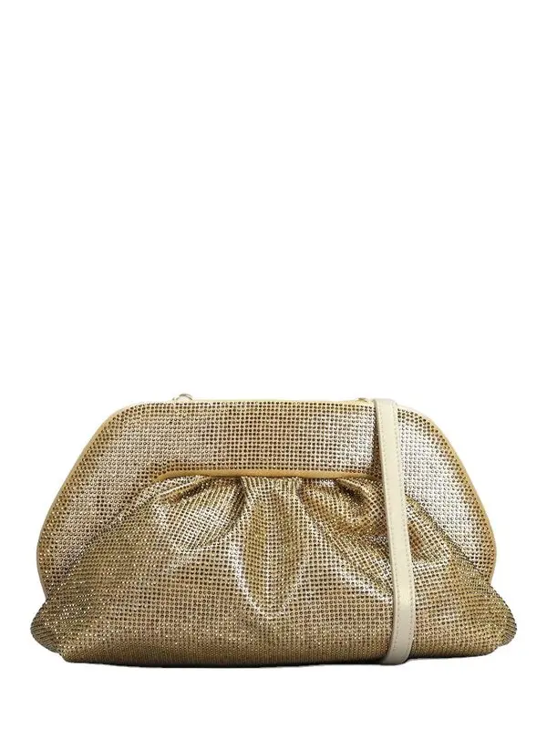 THEMOIRE Tia Strass Clutch - Gold
