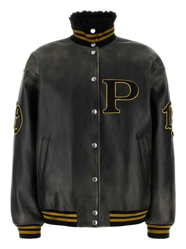 Prada Leather Jacket - Black