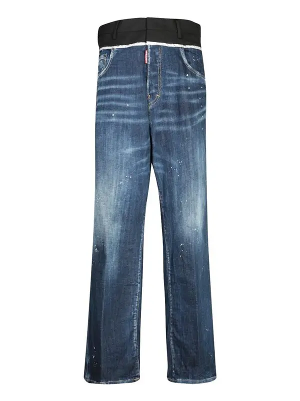 Dsquared2 Loose Fit Jeans - Blue