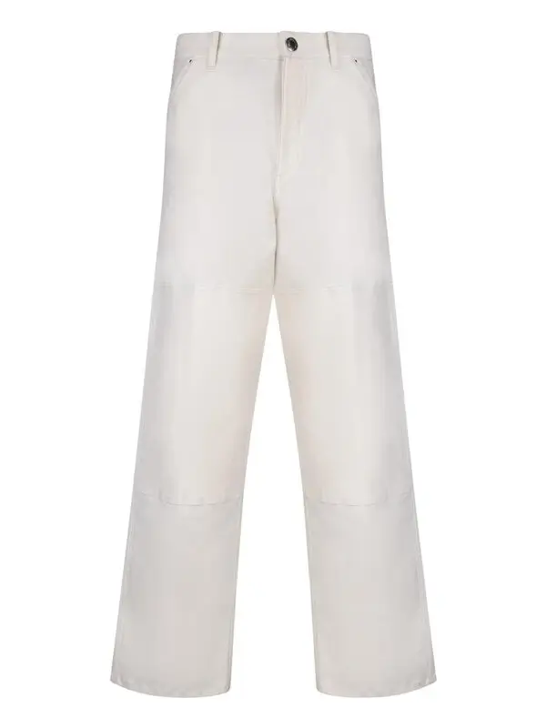 Moncler Trousers - White