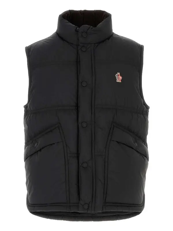 Moncler Aul Sleeveless Down Jacket - Black
