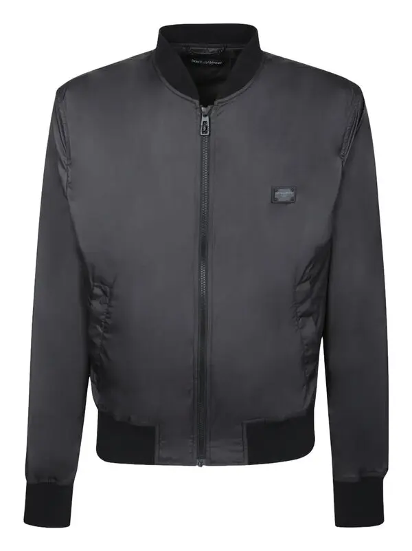 Dolce & Gabbana Nylon Jacket - Black