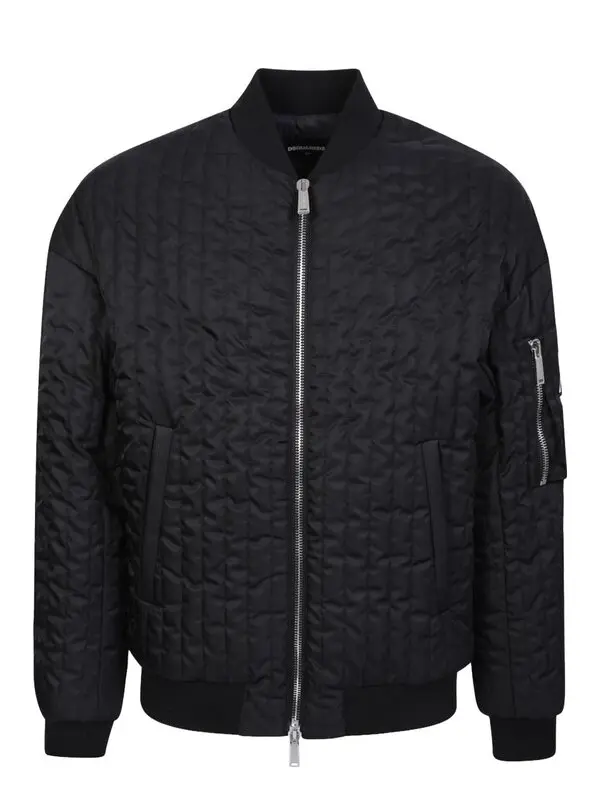 Dsquared2 Cyprus Bomber Jacket - Black