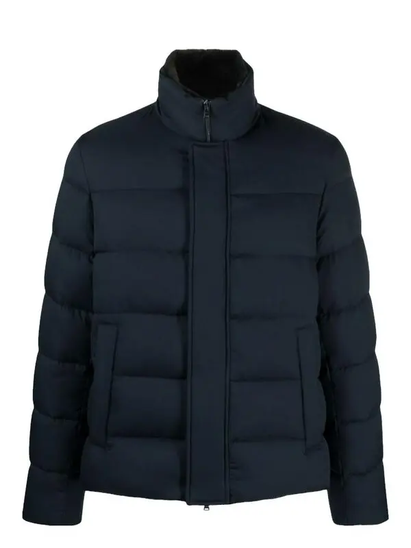 Herno Arendelle Padded Bomber Jacket - Blue