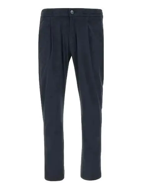 Herno Elasticated Waistband Trousers - Blue