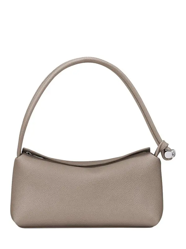 Longchamp Le Roseau East/west Leather Shoulder Bag - Clay