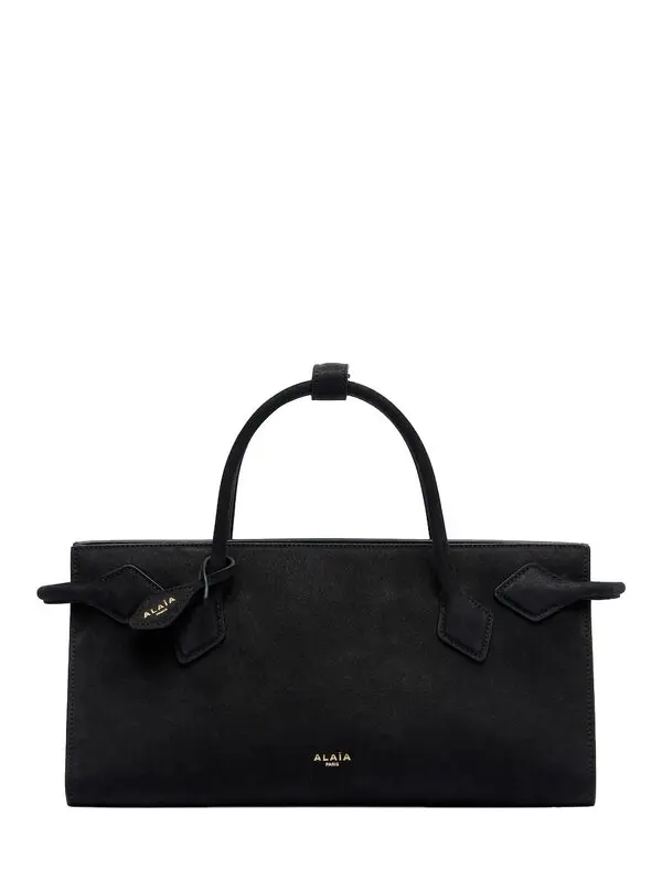 Alaïa Suede Tote - Black