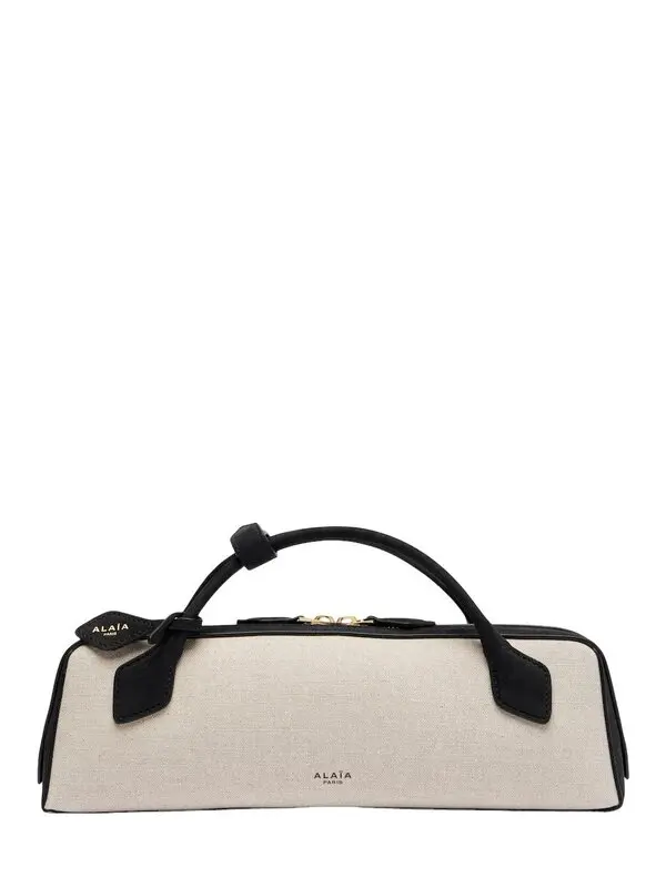 Alaïa - Alaïa Le Teckel Canvas Clutch