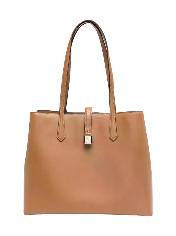 Karl Lagerfeld Medium Autograph Tote Bag - Brown