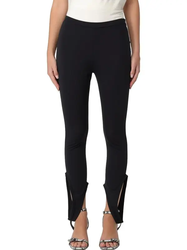 COURREGES Split Hem Trousers - Black