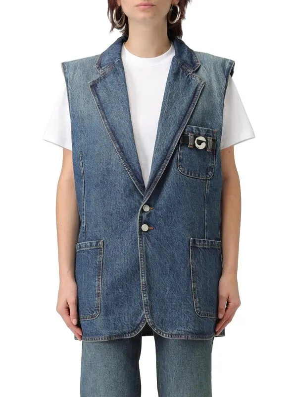 Coperni Denim Waistcoat - Blue
