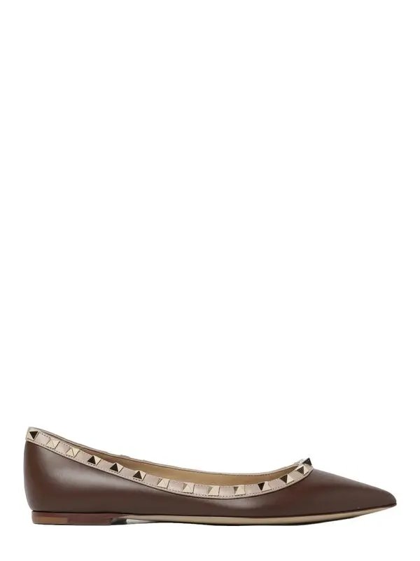 Valentino Garavani Ballet Flats - Coffee