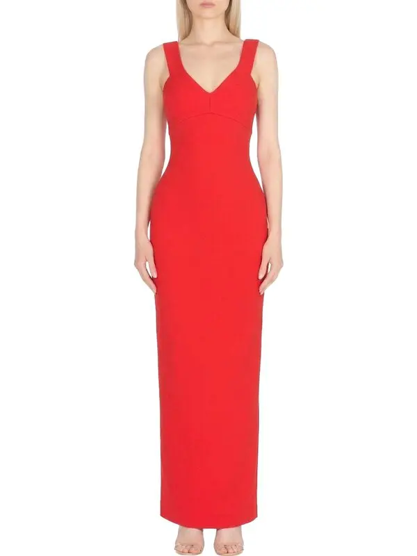 Solace London Maxi Dress - Red
