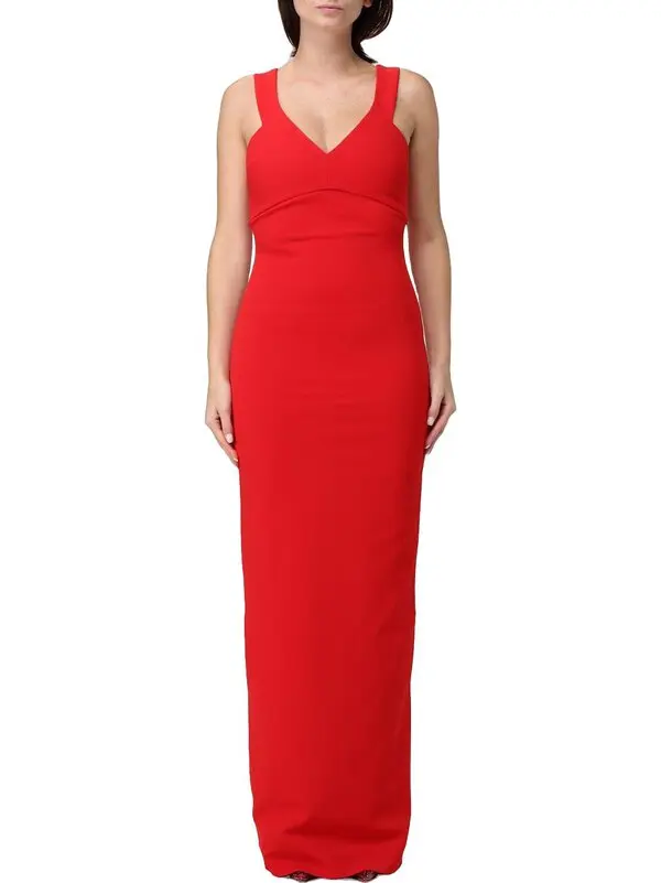 Solace London Maxi Dress - Red