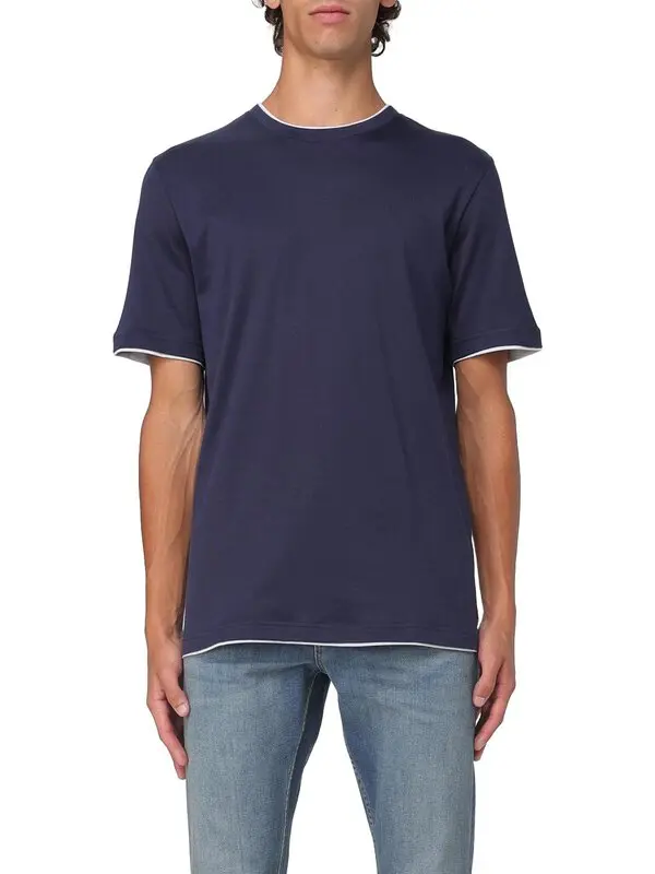 Eleventy T-shirt - Blue