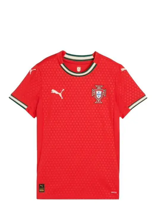 PUMA Portugal '25 Home Replica Jersey - Sport Red/sugared Almond