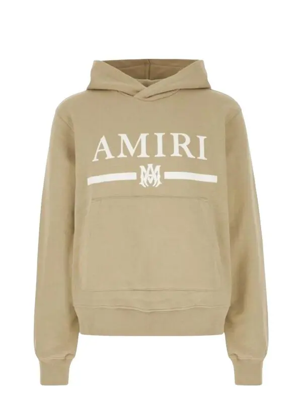 Amiri Ma Bar Logo Hoodie - Tan