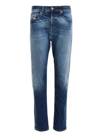 Diesel Dfining Stretch Tapered Fit Jeans - Blue