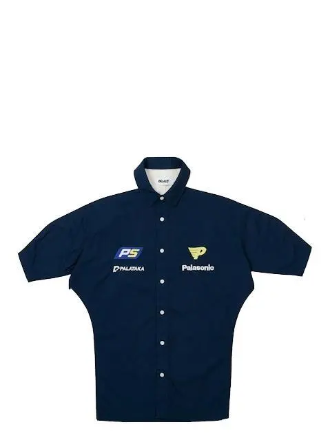 PALACE Gassed Up Shirt - Navy Blue