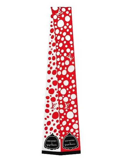 LOUIS VUITTON X Yayoi Kusama Infinity Dots Bandeau - Red/white