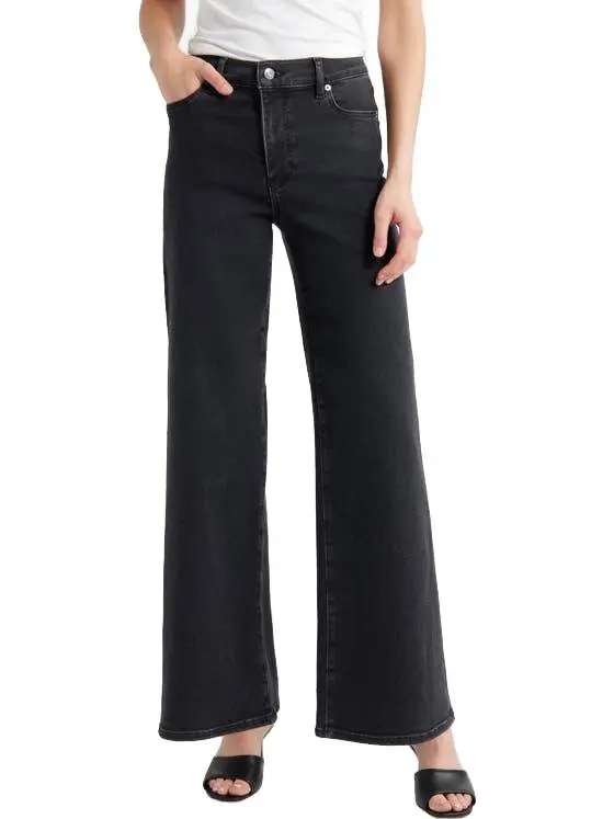 FRAME Le Slim Palazzo High-waist Wide-leg Jeans - Destroyer