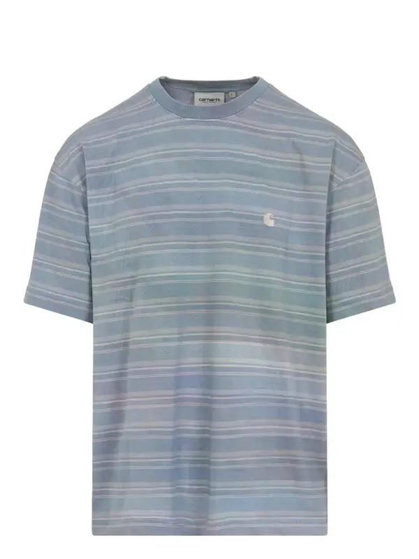 Carhartt Work In Progress Brodine T-shirt - Blue