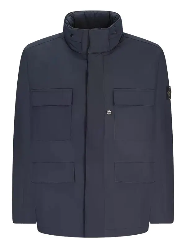Stone Island Compass Badge Field Jacket - Blue