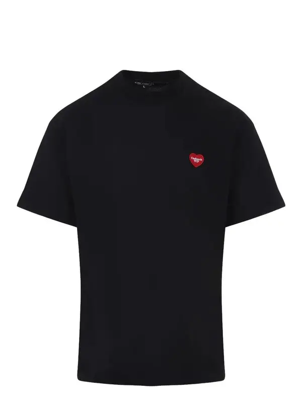 Carhartt Work In Progress Heart Ii Hartt T-shirt - Black