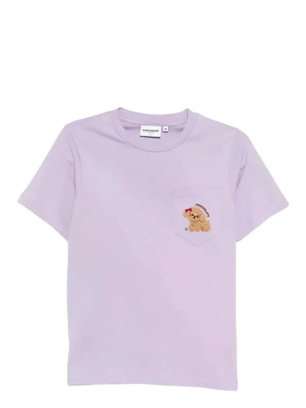 CHOCOOLATE Graphic-printed T-shirt - Purple